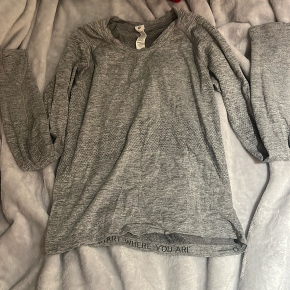 lululemon athletica | Tops | Brand New Lululemon Grey Swiftly Tech | Poshmark